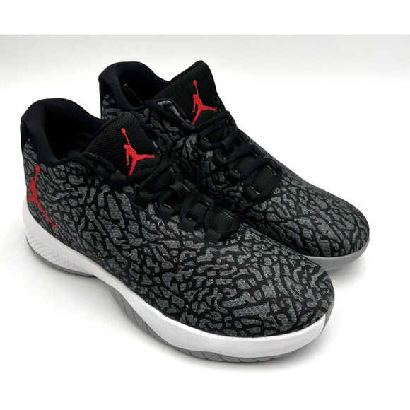 Nike | Shoes | New Mens Nike Jordan B Fly Wolf Grey Red Us Size 7 ...